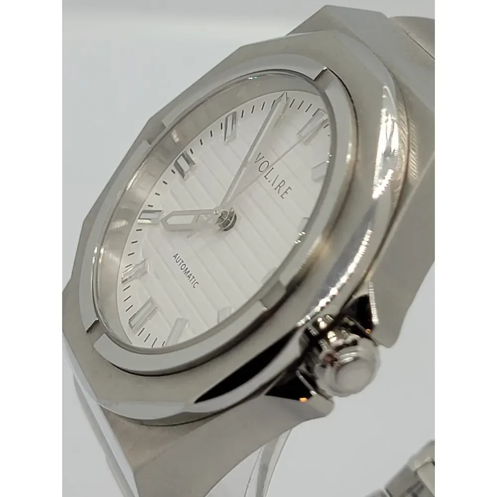 Volare | Accessories | Volare Dieci Otto Bianca Mens Automatic Watch ...